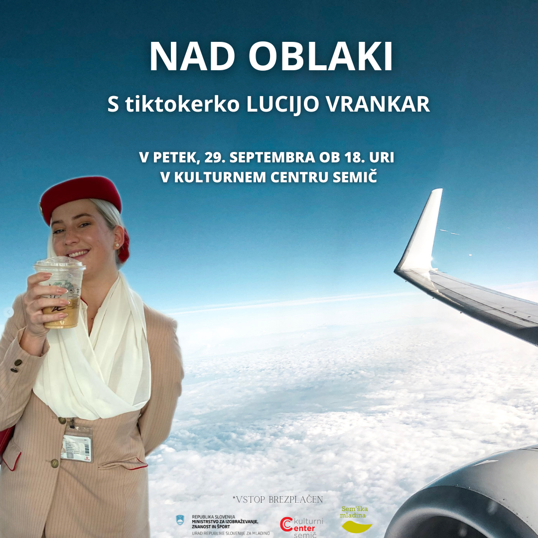 Nad oblaki s TikTokerko Lucijo Vrankar - Urad RS za mladino - mlad.si