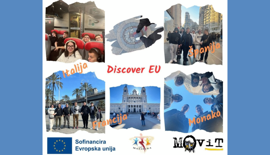 Discover EU projekt »Gor in dol po Evropi«: drugi del – popotovanje ...